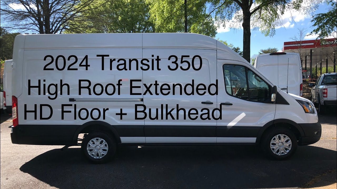 (Sold!) NEW! Transit 350 - High Roof Extended - HD Floor + Bulkhead ...