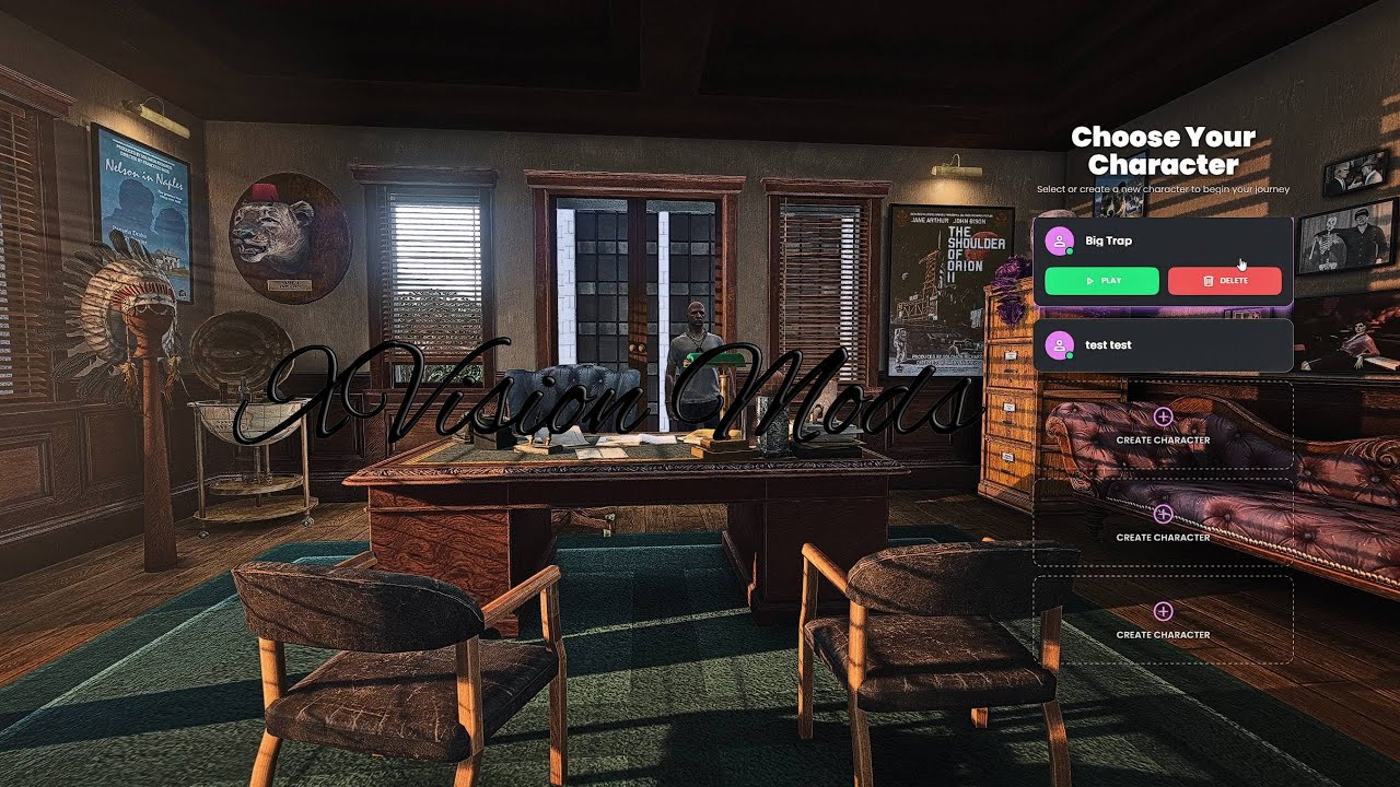 FREE QB-Core Multicharacter & Spawn Redesign | X Vision Mods - YouTube