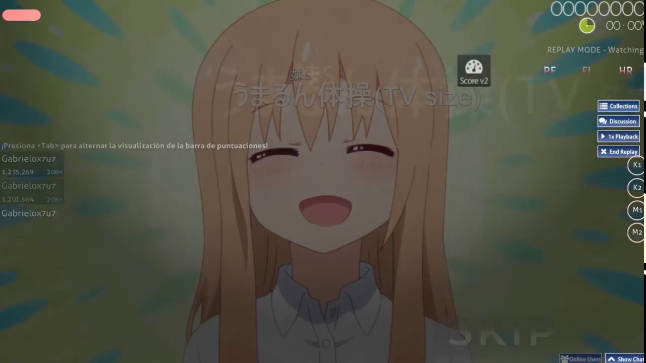 osu! | ending 2 umaru-chan - YouTube