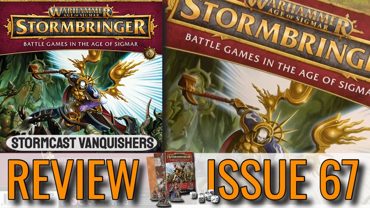 Warhammer Age of Sigmar: Stormbringer - Issue 67 review with painted miniatures! - YouTube
