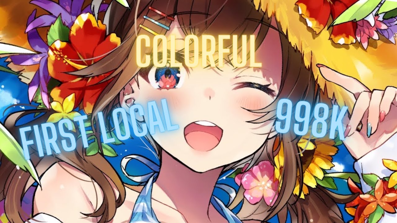 [osu!mania] Colorful 1.2x First SS in Nicaragua! - YouTube