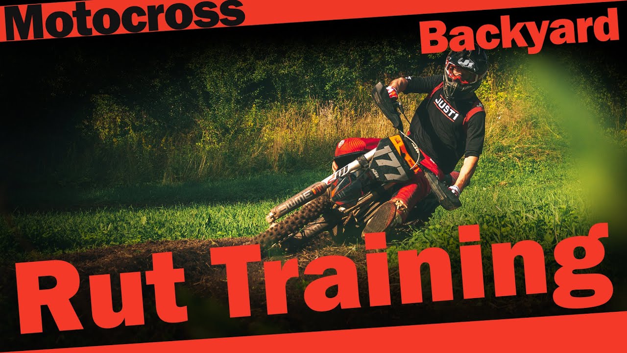Backyard Motocross Rut Training | 10.08.2020 - YouTube