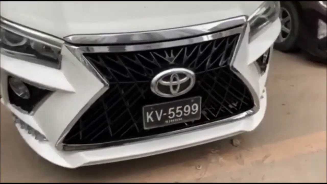 FACE LIFT OF REVO IN LEXUS STYLE - YouTube