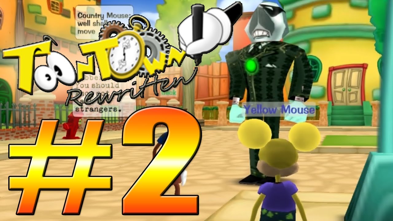 Toontown Rewritten: Let's Play - Part 2: Robber Baron Invasion! # ...