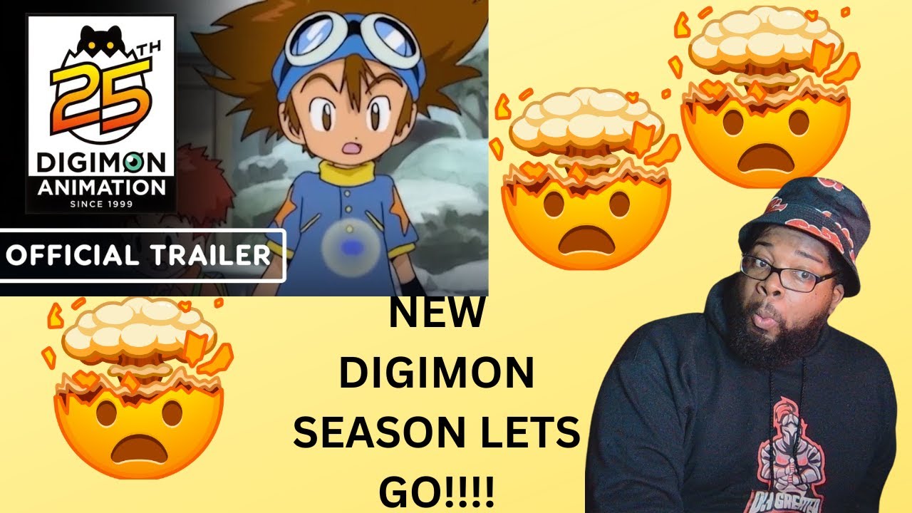 Epic reaction to Digimon 25th Anniversary trailer! - YouTube