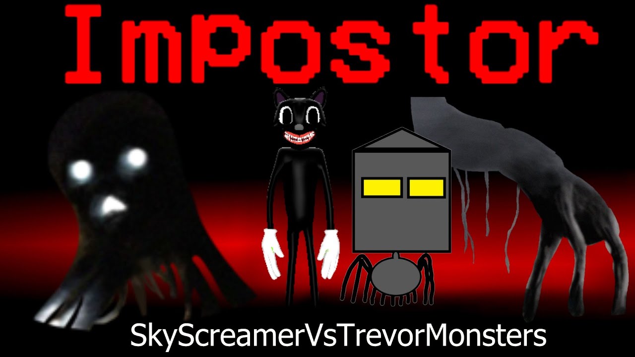 Among Us But Sky Screamer VS Trevor Henderson Monsters Are Impostors ...