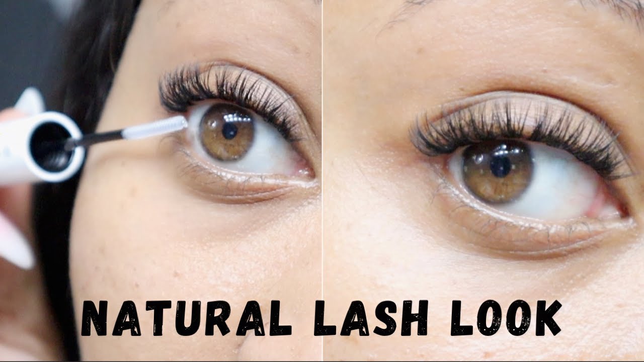 DIY AFFORDABLE LASH EXTENSIONS AT HOME | Amazon LAUBEES Lash Clusters # ...