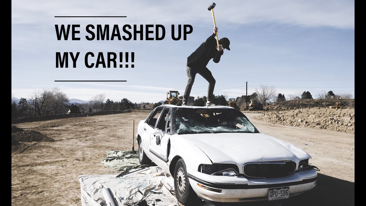 WE SMASHED UP MY CAR!!! - YouTube