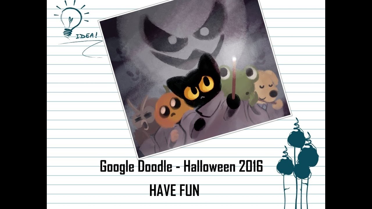 Google Doodle - Halloween 2016 - YouTube