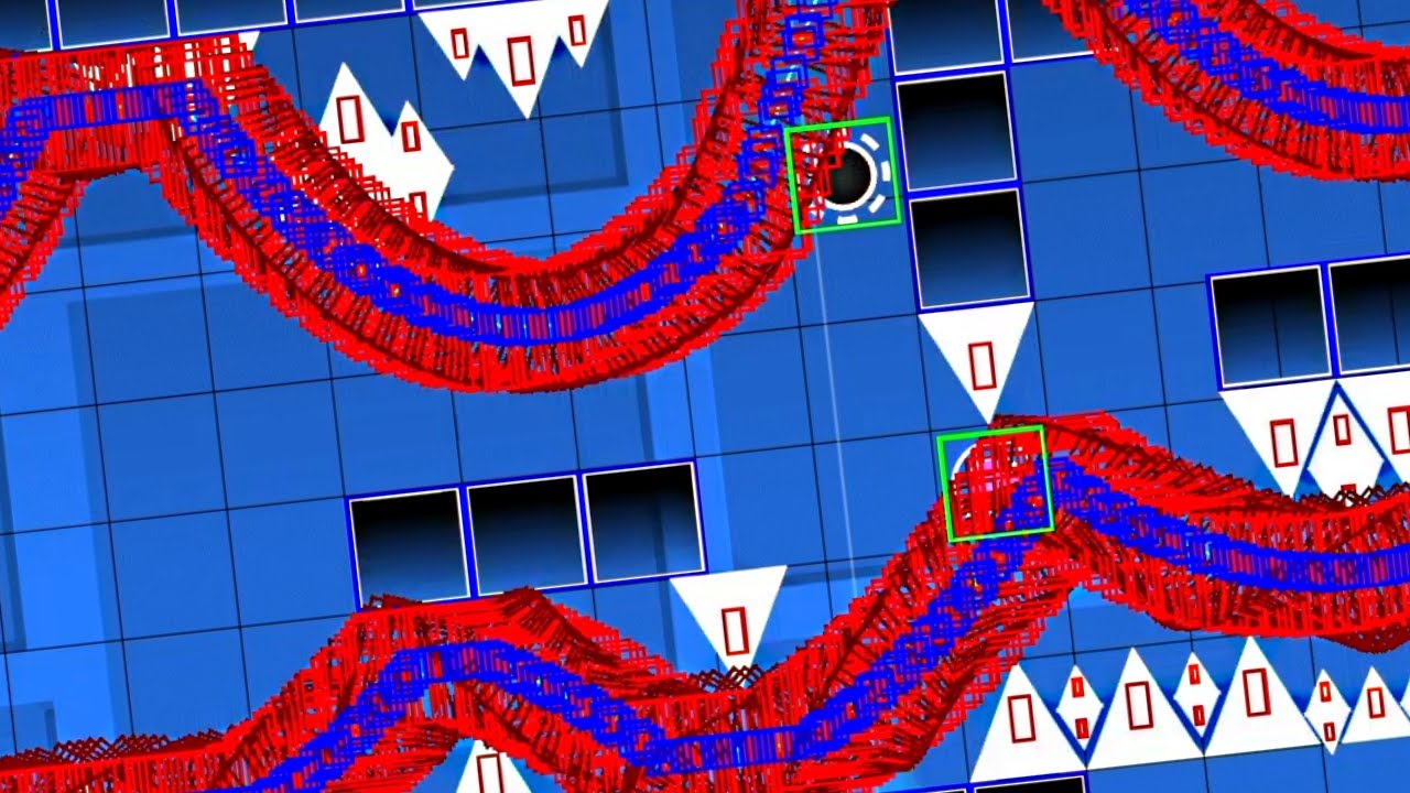 Building A Dumb, Barely Humanly Possible Layout In Geometry Dash - YouTube