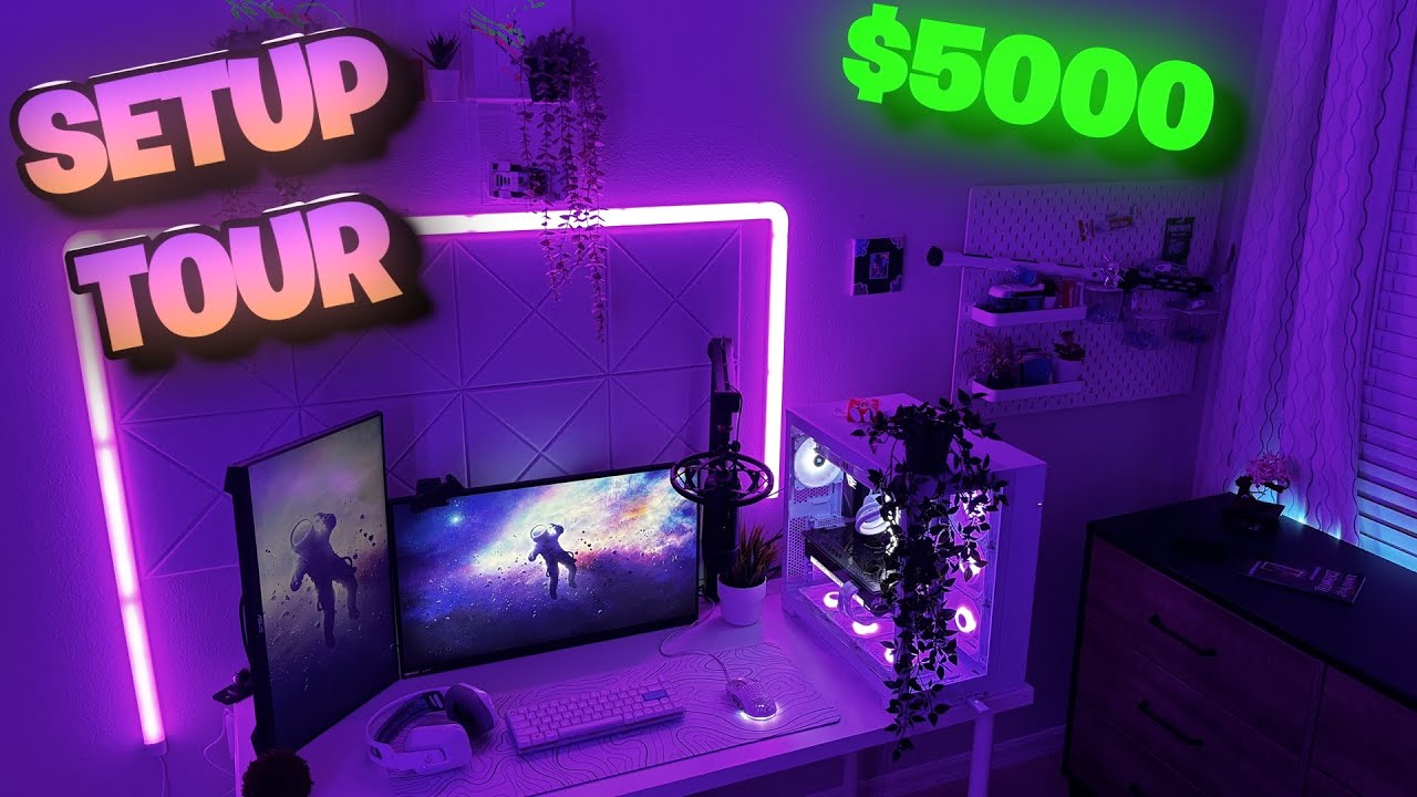 My $5000 gaming setup tour | Ratio_fn - YouTube