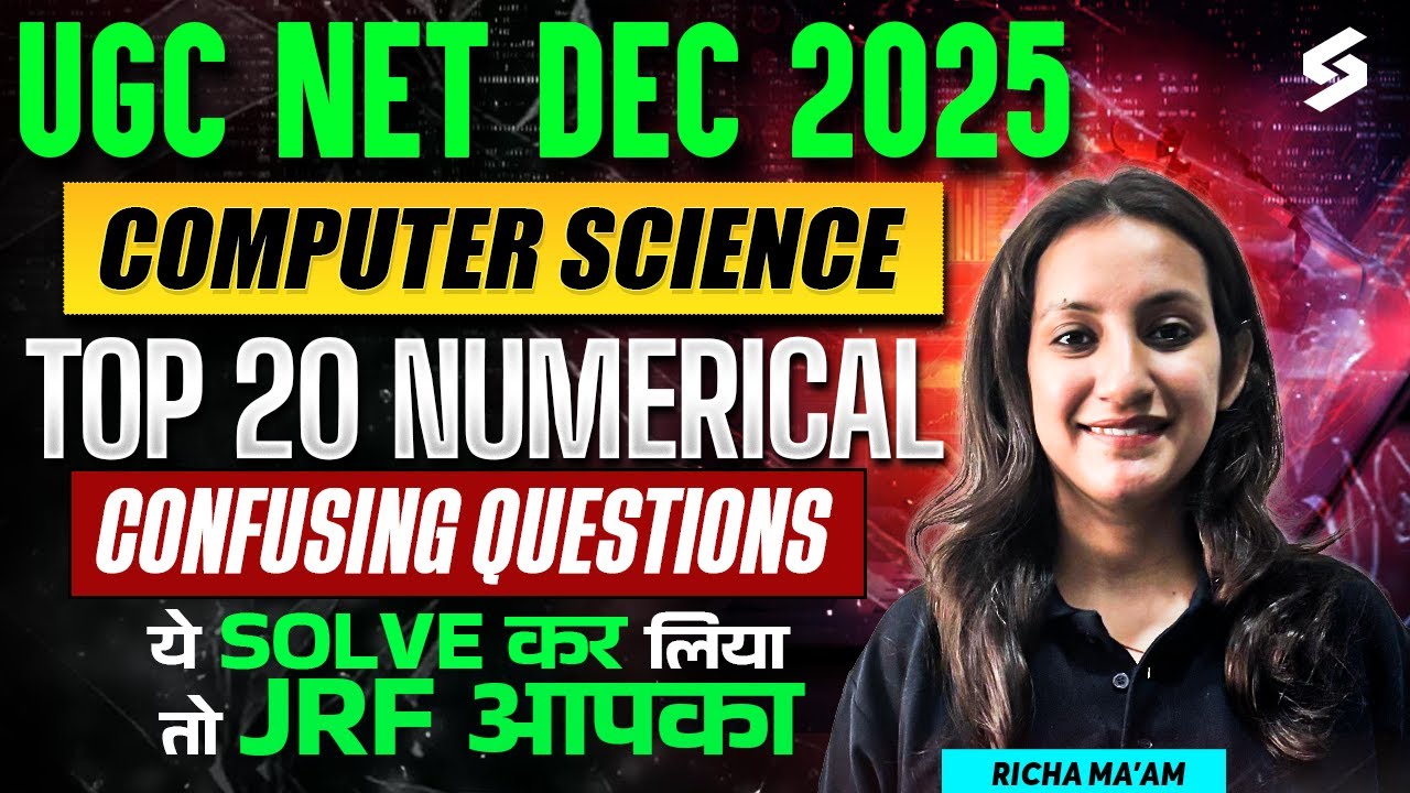 UGC NET Computer Science Classes 2025 | Numericals UGC NET Computer ...