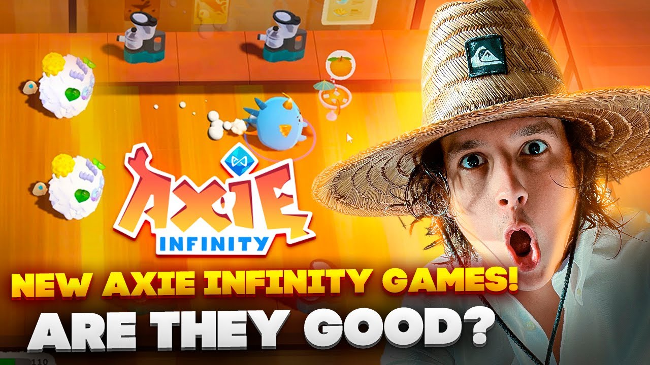 NEW AXIE INFINITY GAMES! ARE THEY ANY GOOD? - YouTube