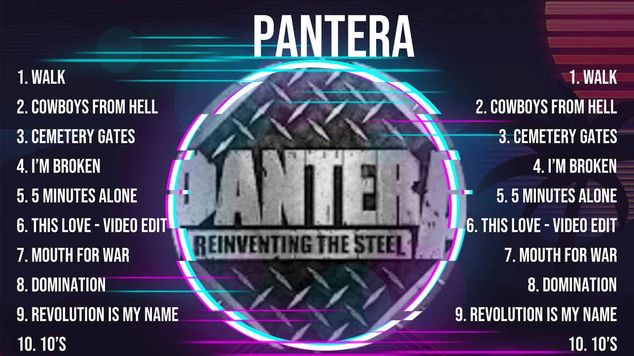 Pantera Greatest Hits Full Album 2024 🍂 Pantera Best Songs Playlist ...