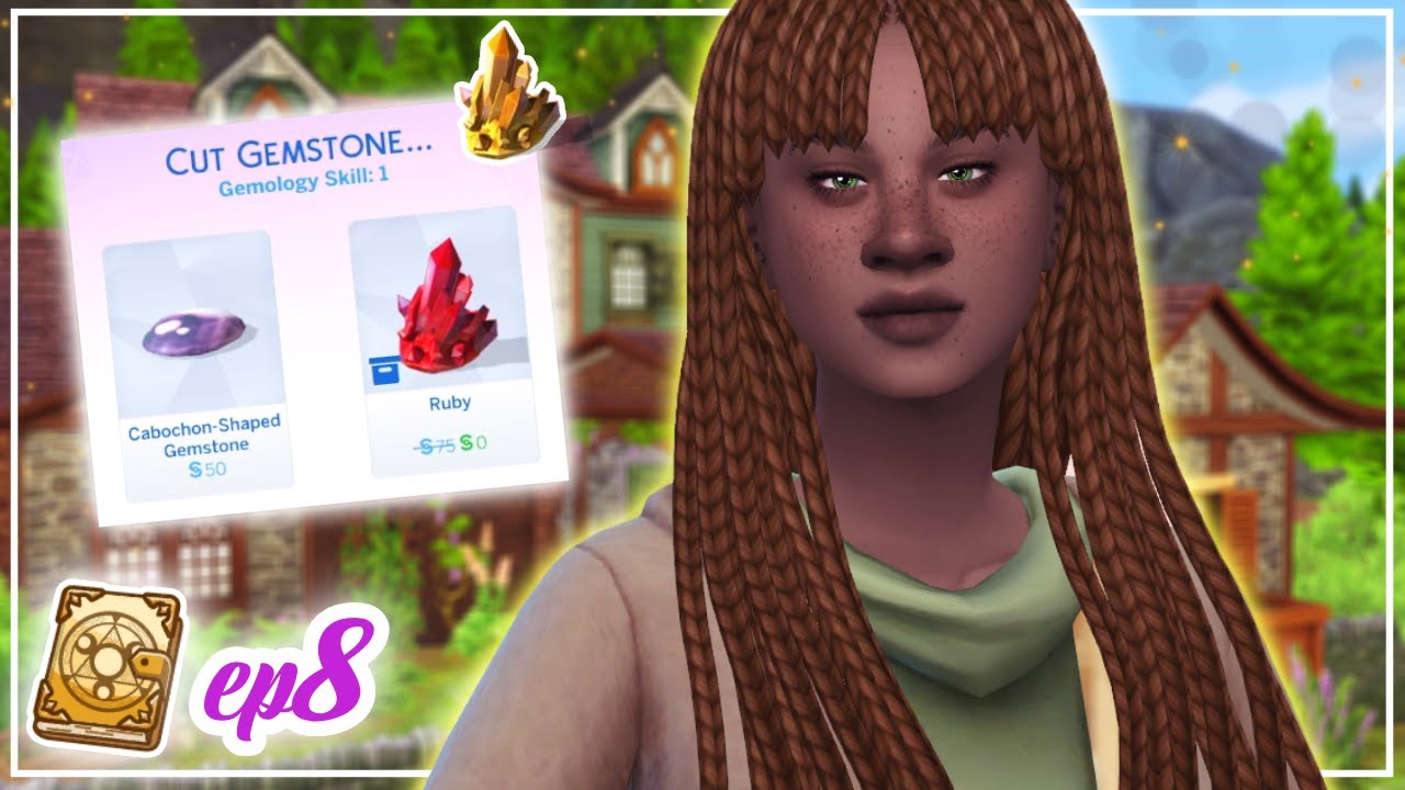 experimenting with CRYSTALS!💎 The Sims 4: Realm of Magic #8🔮 - YouTube