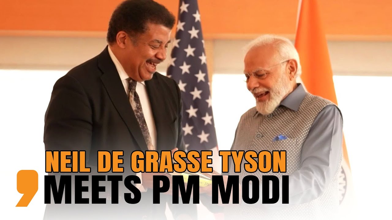 PM Modi Meets Neil De Grasse Tyson | Sky ‘Not’ The Limit For PM Modi ...