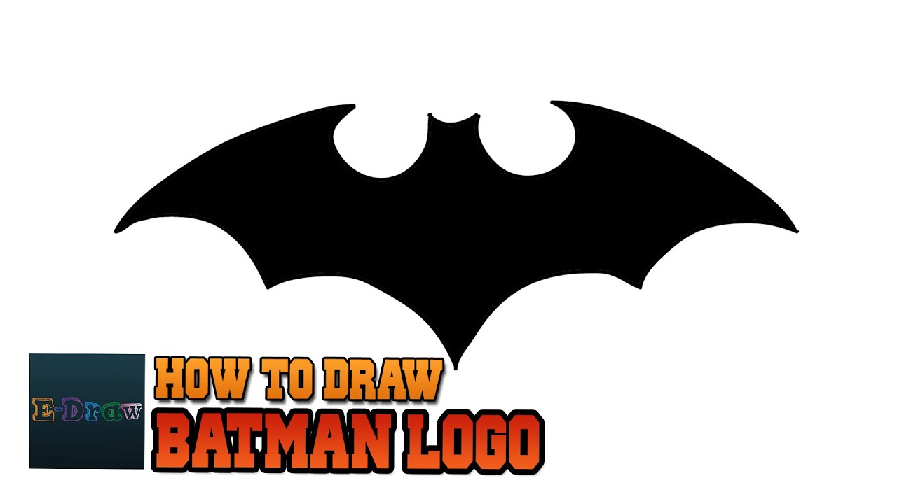 Batman Symbol Drawing Easy