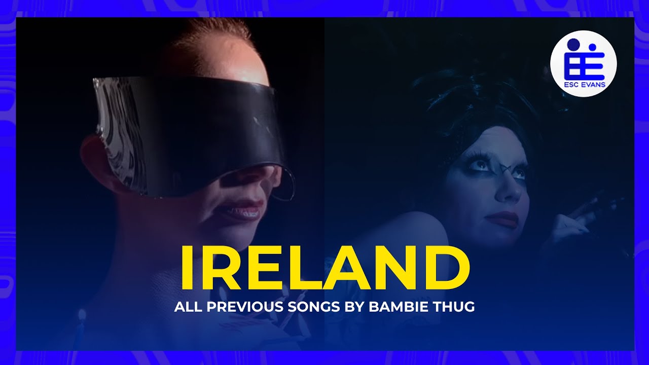 Eurovision 2024: Bambie Thug - All Previous Music Videos (Ireland ...