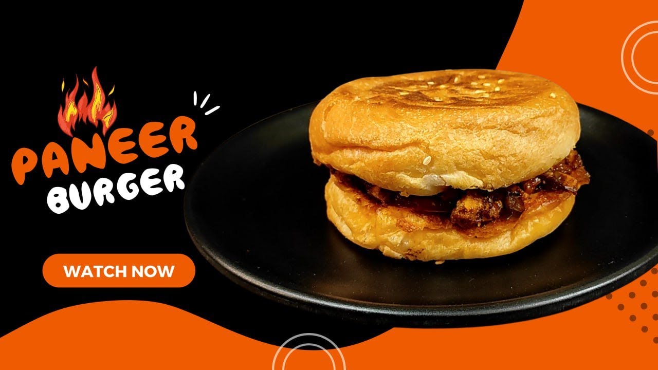 Paneer Burger Recipe at home | Easy to Make !! - YouTube
