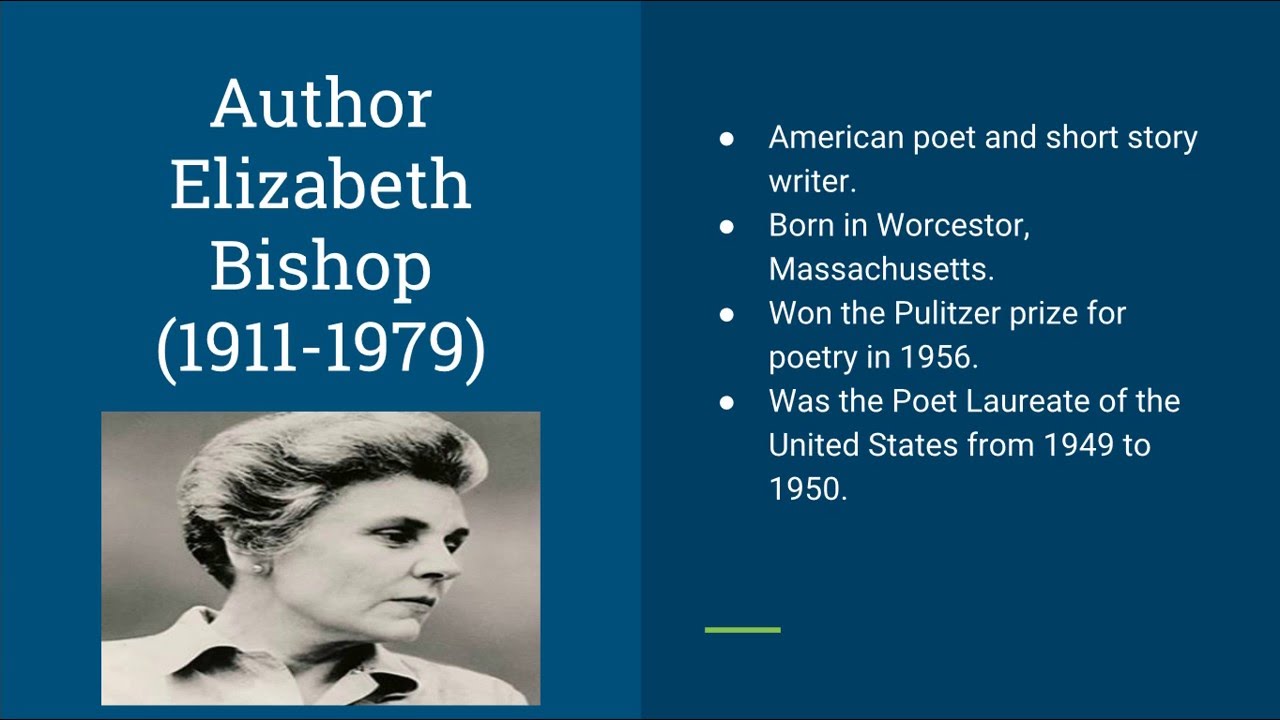 Analysis of "Manners" by Elizabeth Bishop - YouTube