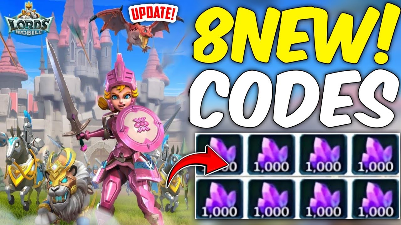 *New* Lords Mobile Redemption Codes November 2024 || New Redeem Codes ...