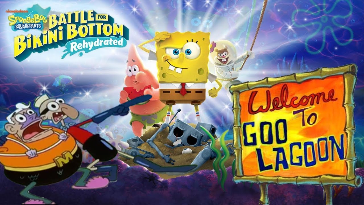 Spongebob Battle for Bikini Bottom Gameplay Pt.2 (Goo Lagoon & Secret ...
