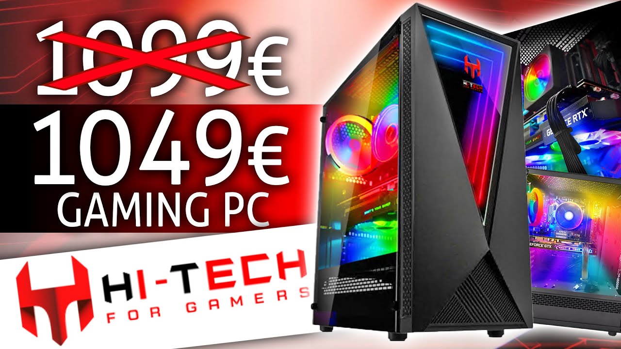 EXTREME ABZOCKE bei HI-TECH for Gamers!! 1000 Euro GAMING PC Test 2022 ...