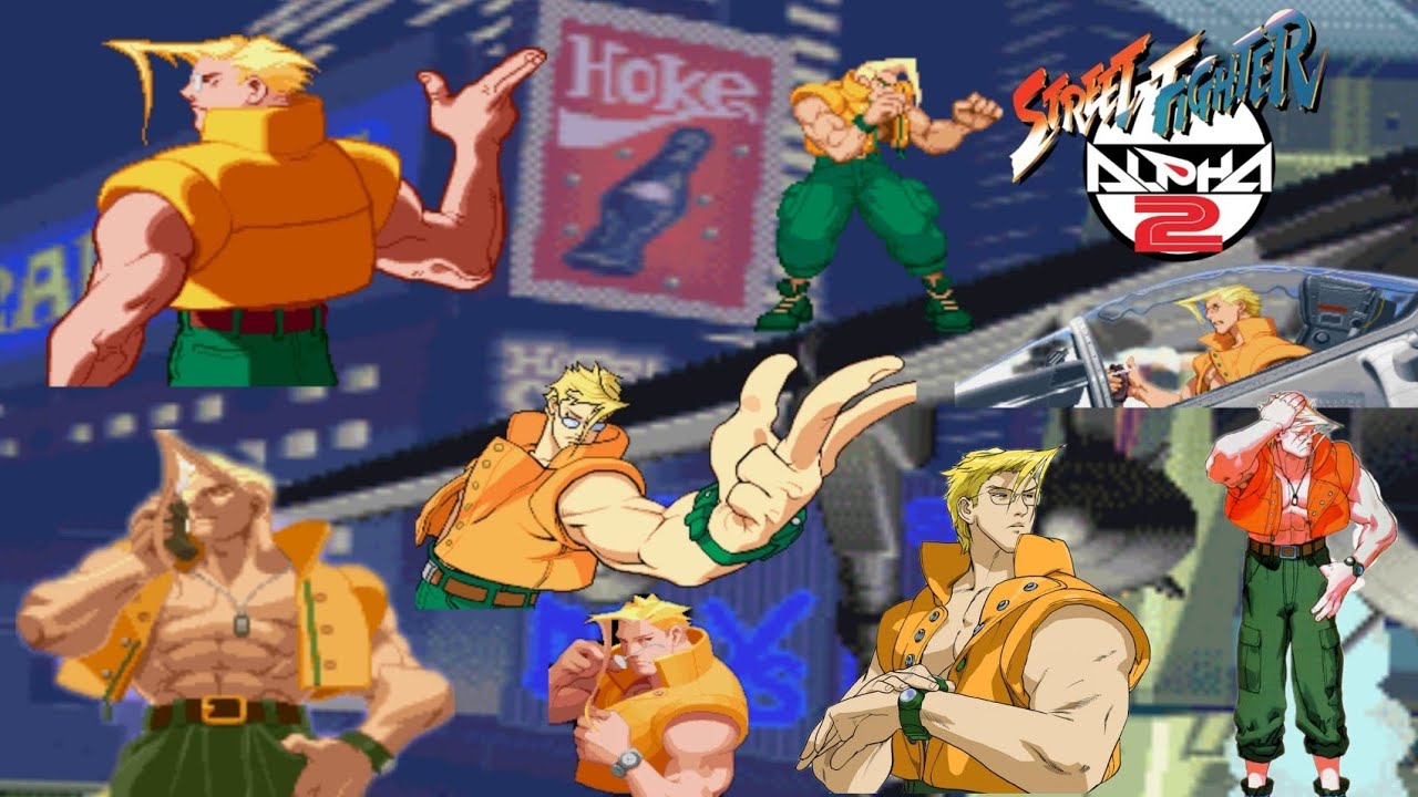 Charlie Nash Arcade Gameplay 🎮 - Street Fighter Alpha 2 - Mael Zombie ...