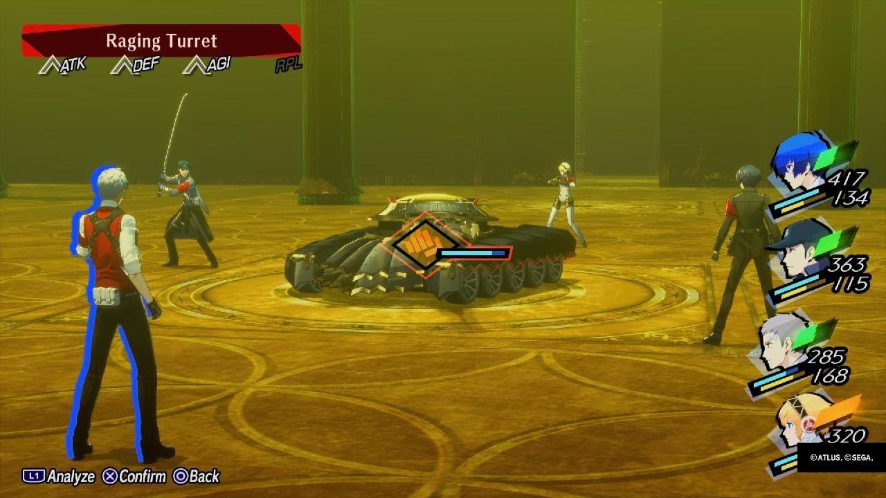 Persona 3 Reload Battle Tanks - YouTube