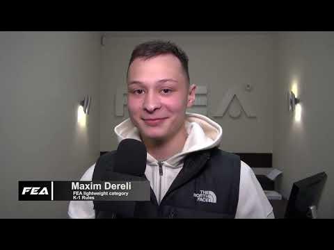 Tânărul și promițătorul luptător, Maxim Dereli, a semnat cu FEA CHAMPIONSHIP! - YouTube