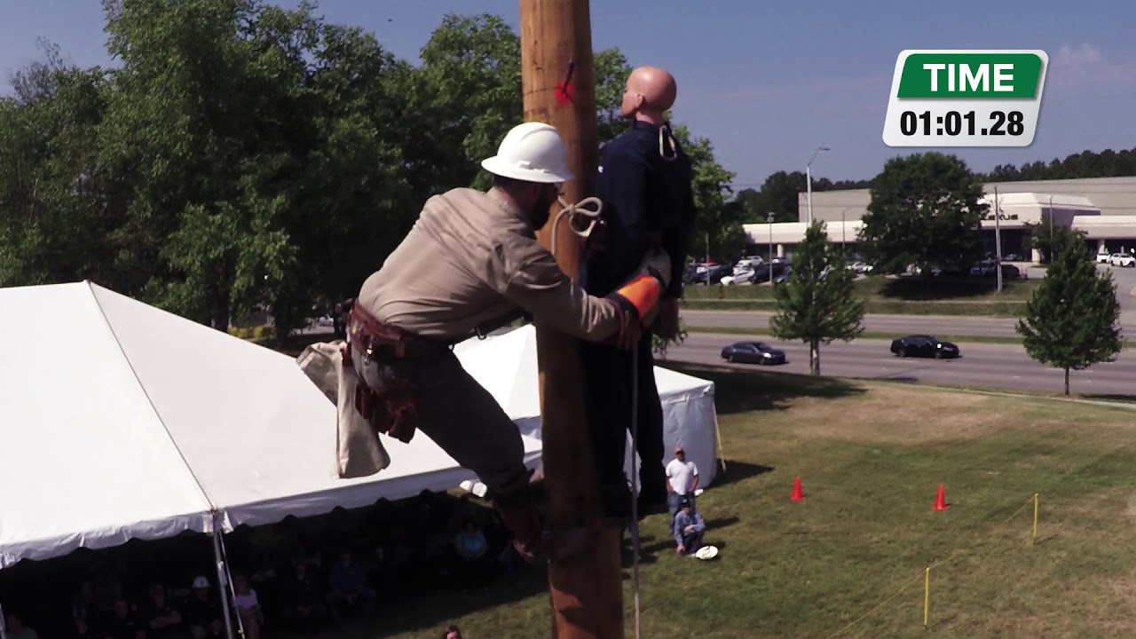 2019 Pole Top Rescue Competition — Kenny Simmons, Pee Dee Electric ...
