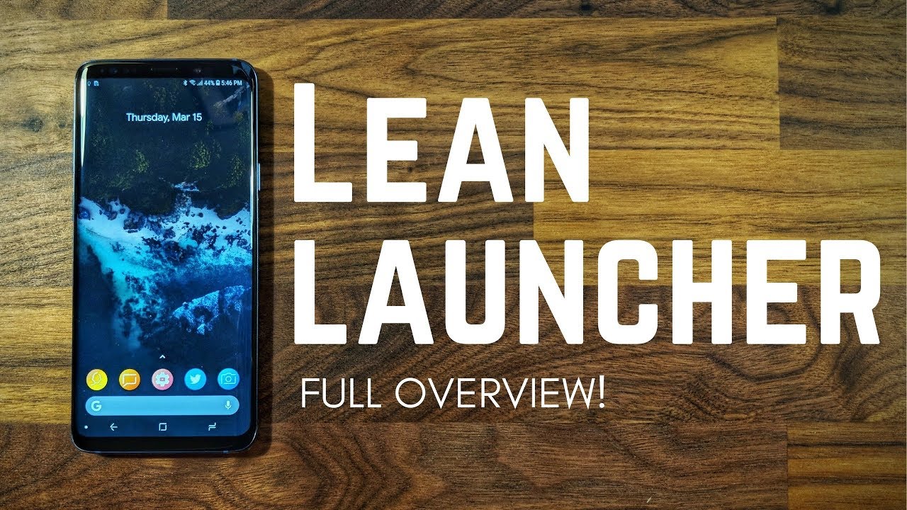 The Ultimate Pixel 2 Launcher! - Lean Launcher Full Overview - YouTube