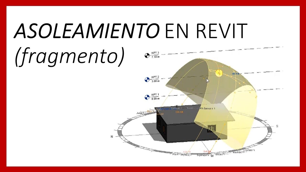 😎😍EXTRACTO... Estudio de Asoleamiento en REVIT Arquitectura ...