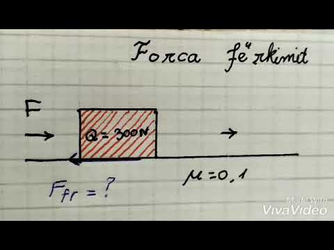 306. Forca Fërkimit ( shembull ) - YouTube