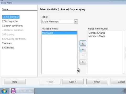 Create queries using Query Wizard - Oriya - YouTube