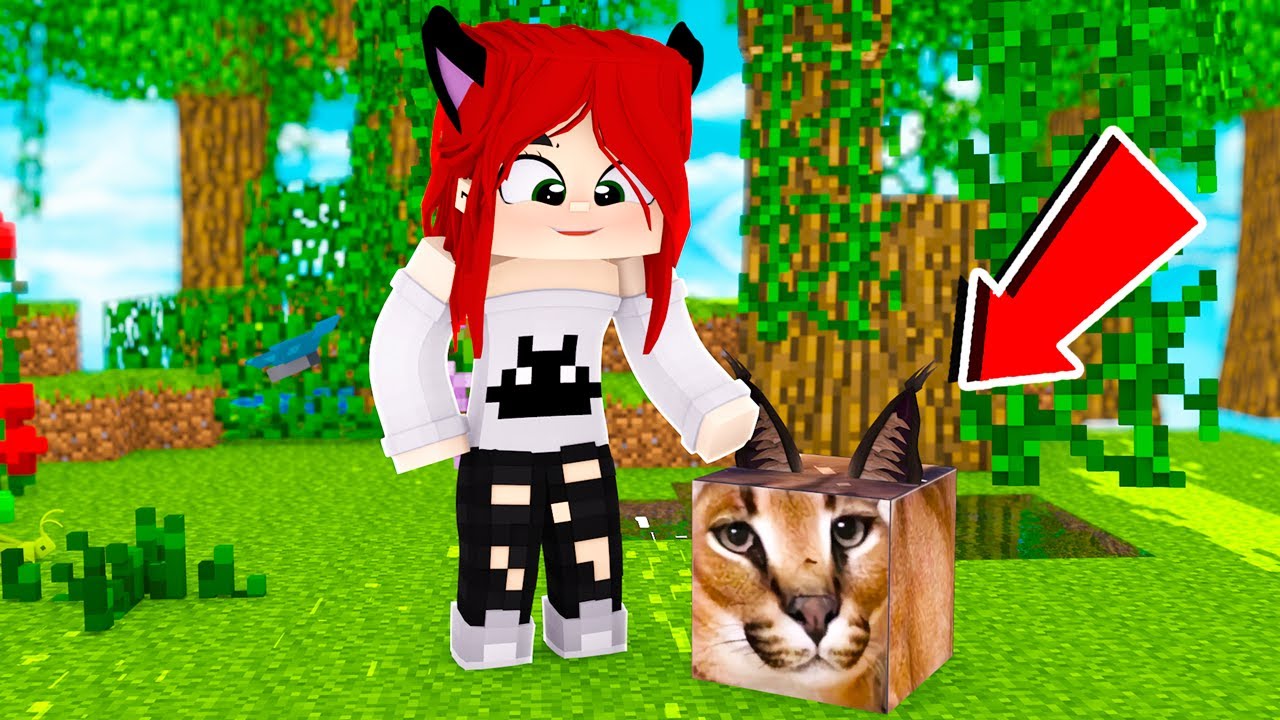 😺 ADOPTO A FLOPPA EN MINECRAFT!😺 - YouTube