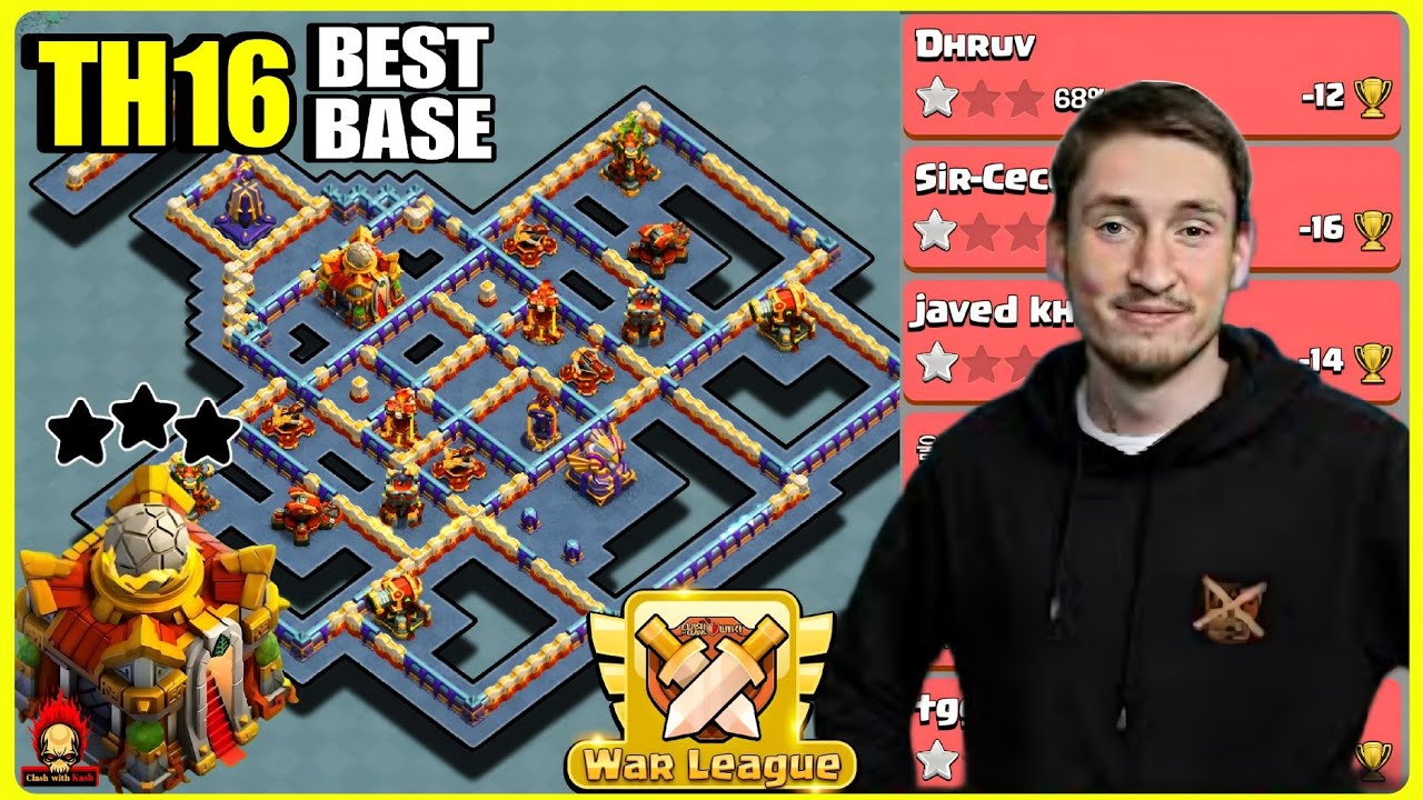 NEW *ANTI 2* STAR TH16 CWL BASE ! ANTI ROOT RIDER & SUPER ARCHER BASE ...