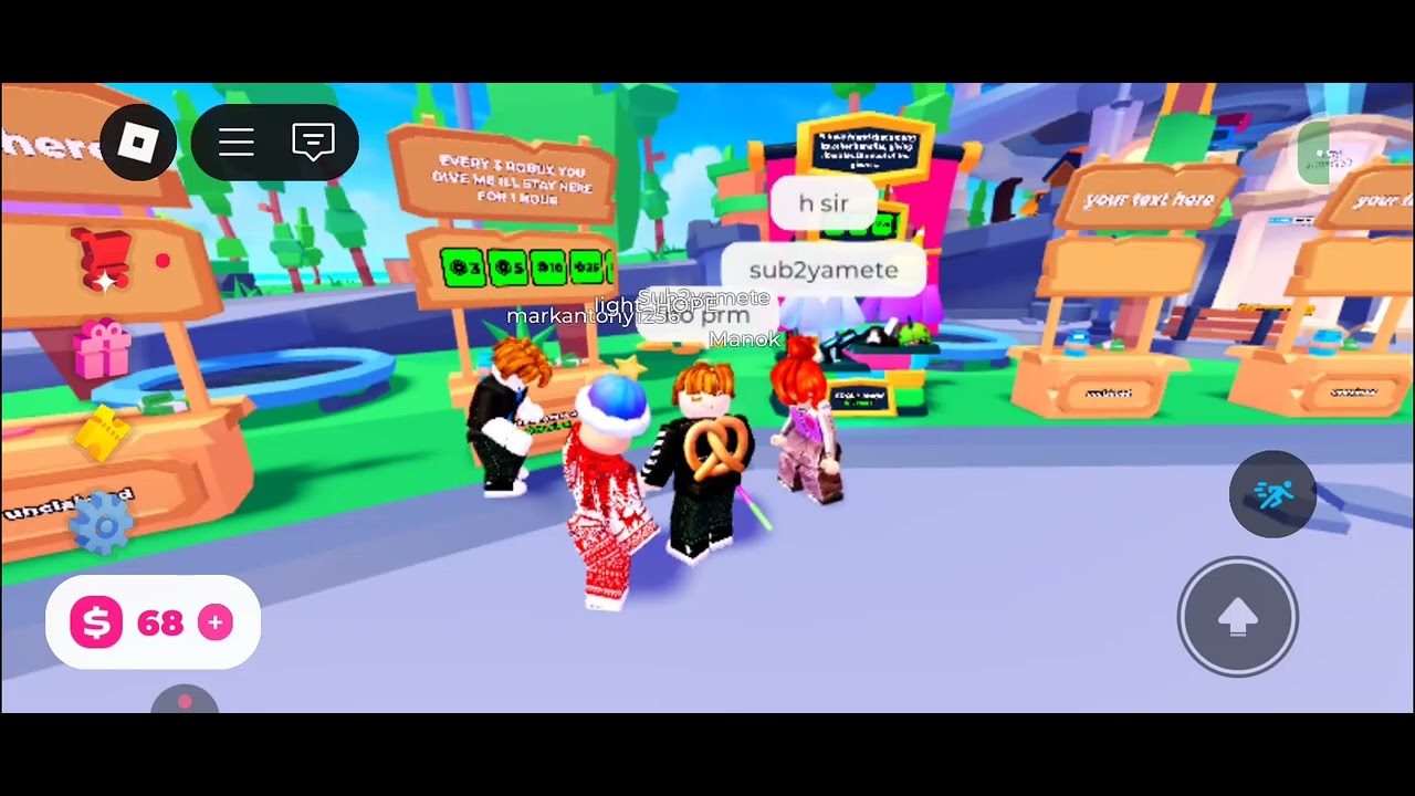 I give'ng my fun some robux😄 - YouTube