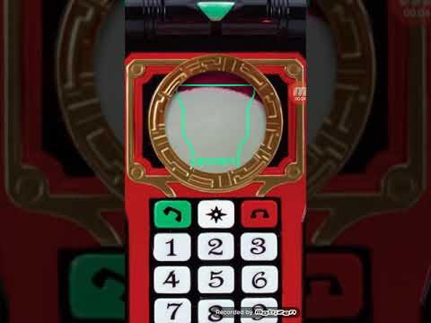 Power rangers super megaforce key scanner #1 - YouTube