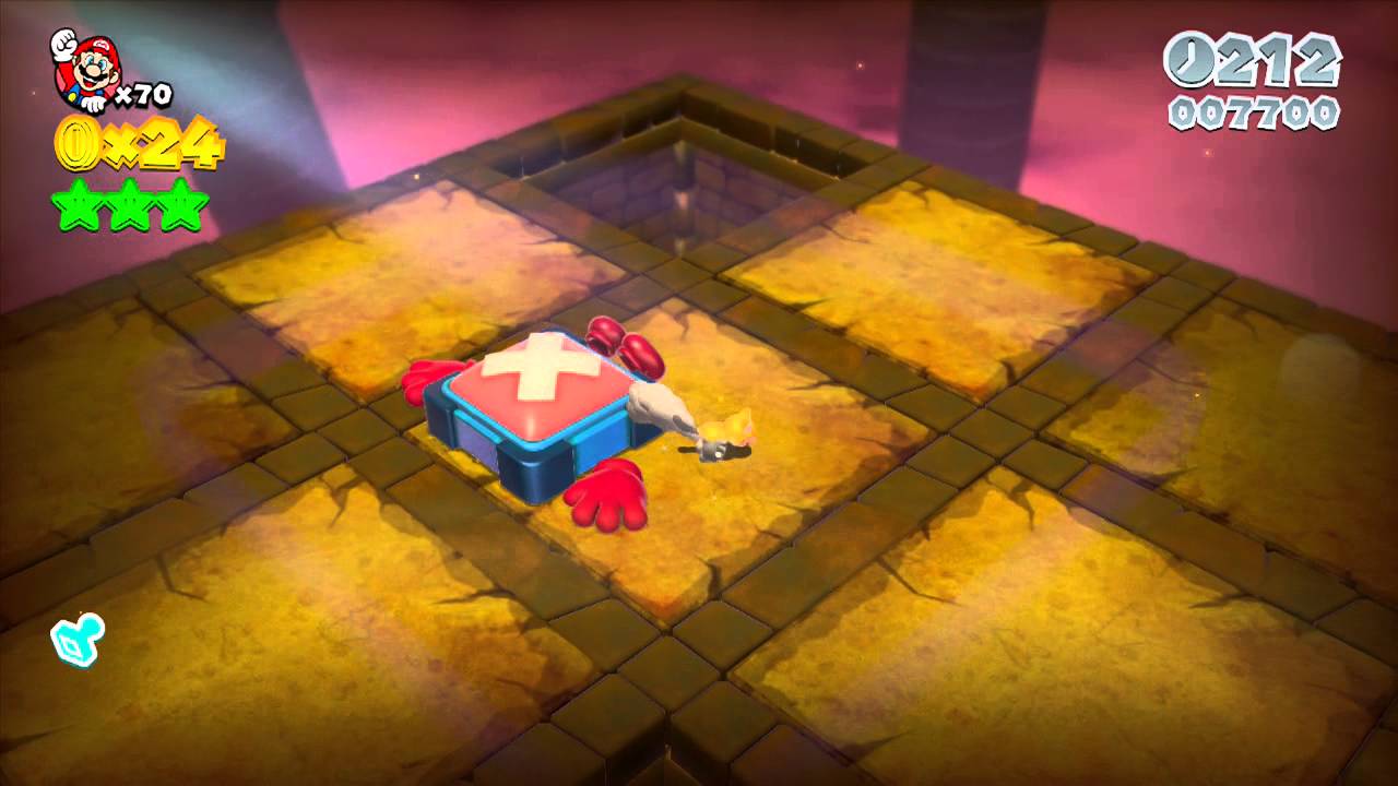 Super Mario 3D World Boss 6 - King Ka-Thunk - YouTube