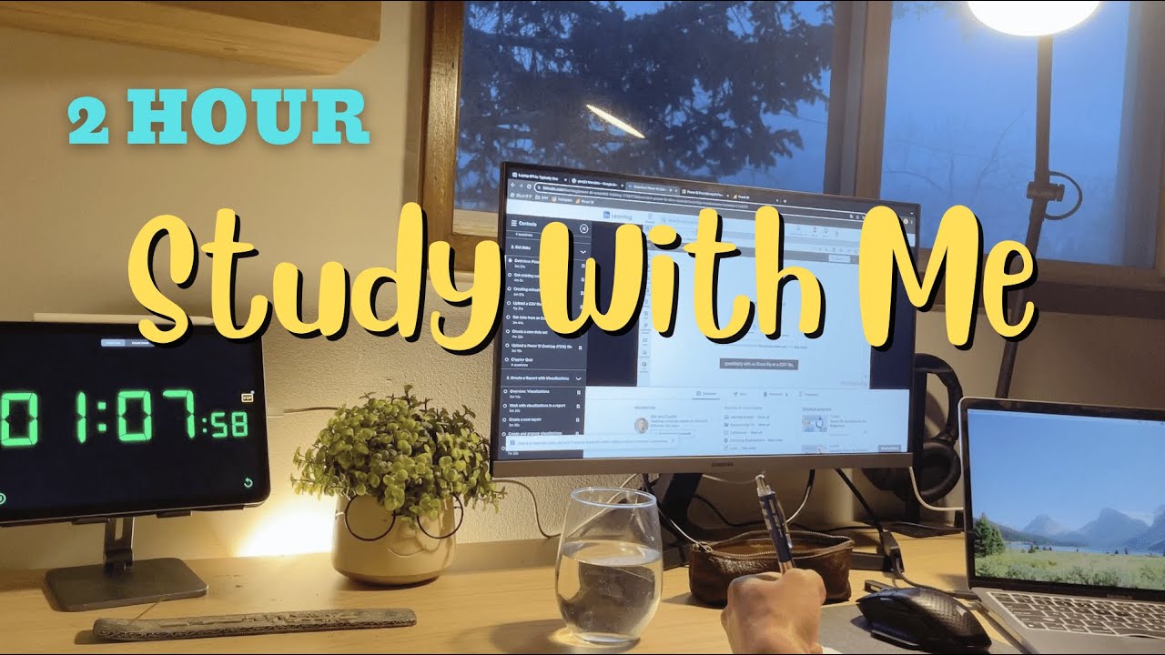 2-HOUR Study With We | Lo-Fi Beats | Timer - YouTube