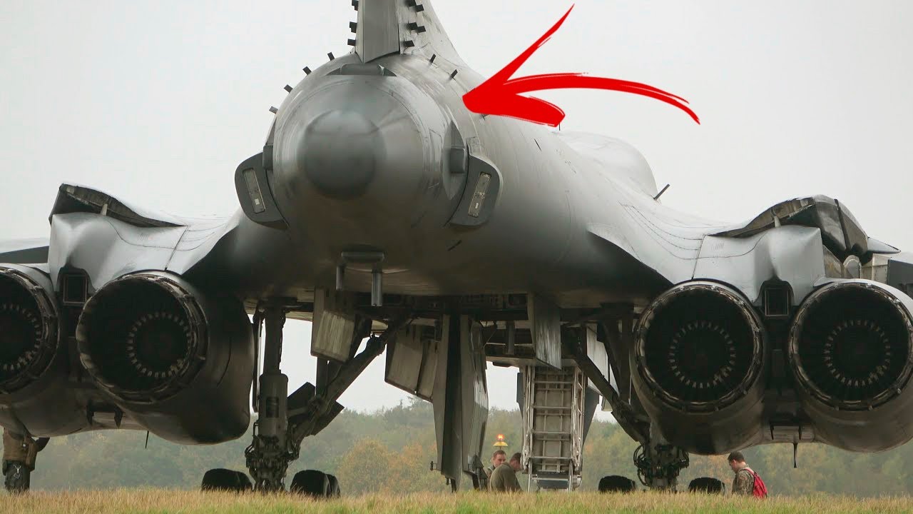 The Incredible Takeoff and Landing of the Most Advanced Bomber - YouTube