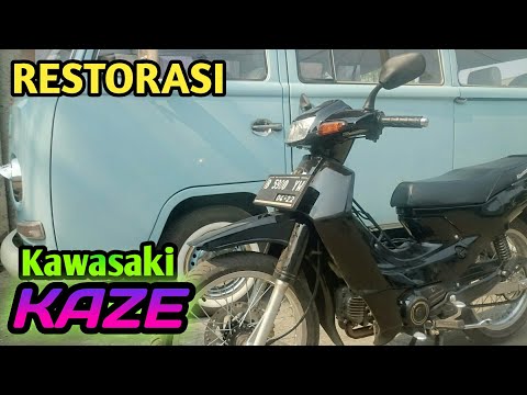 Restorasi KAWASAKI KAZE | Vlog singkat hasil perakitan #modelomotor