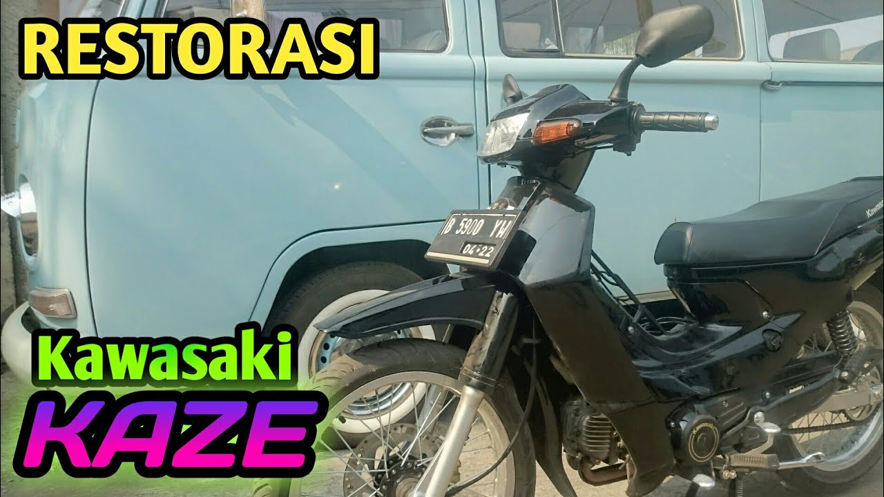 Restorasi KAWASAKI KAZE | Vlog singkat hasil perakitan #modelomotor ...