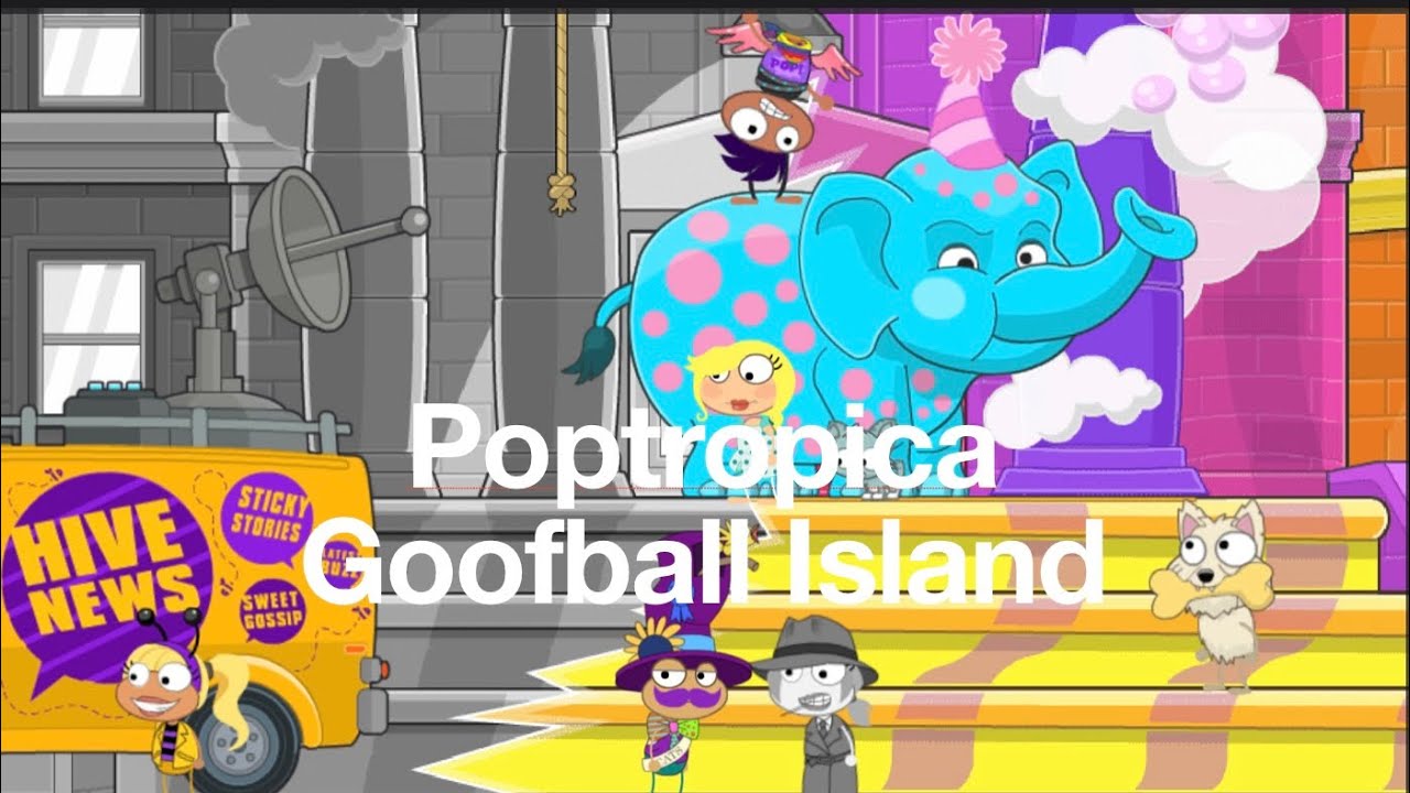 Poptropica Goofball Island Walkthrough - YouTube