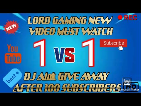 1vs1 GAME PLAY MUST WATCH - YouTube