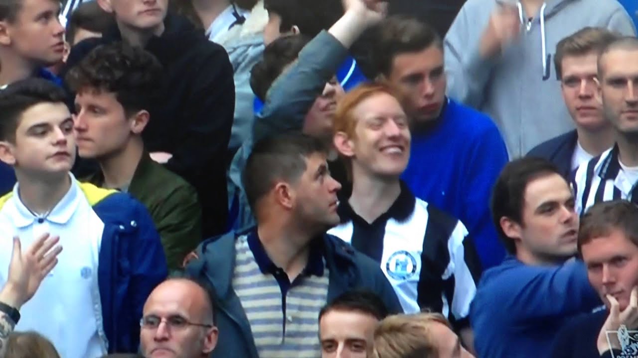 Funny Newcastle Fan - Manchester City 6-1 Newcaste 2015 10 03 - YouTube
