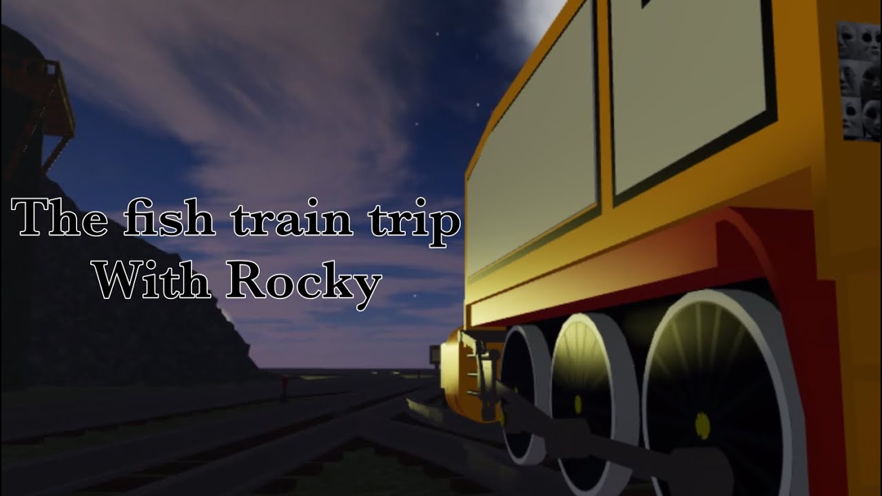 The fish train trip with Rocky - YouTube