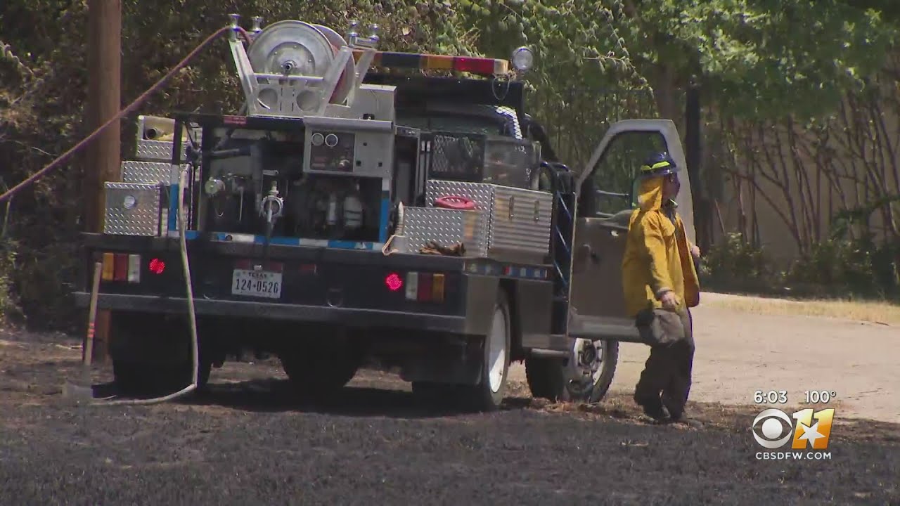 Fire departments employing new tactics to fight grass fires - YouTube