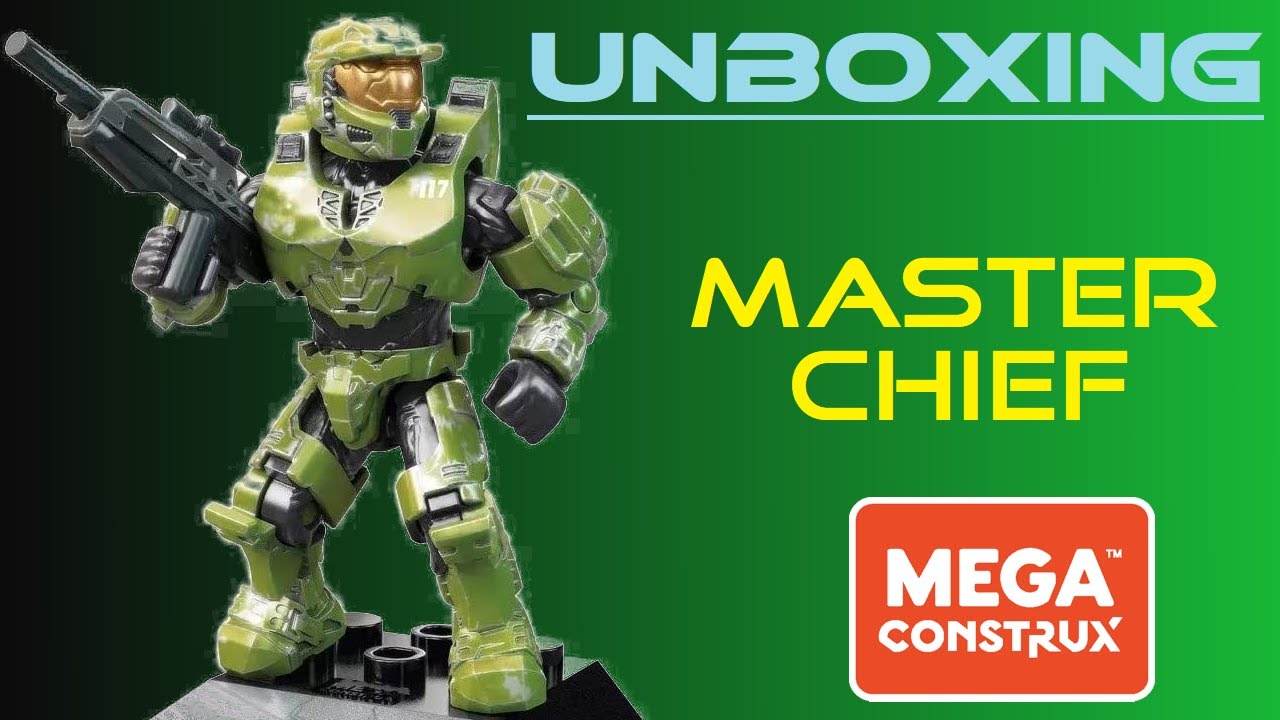 Master Chief Mega Construx Unboxing - YouTube